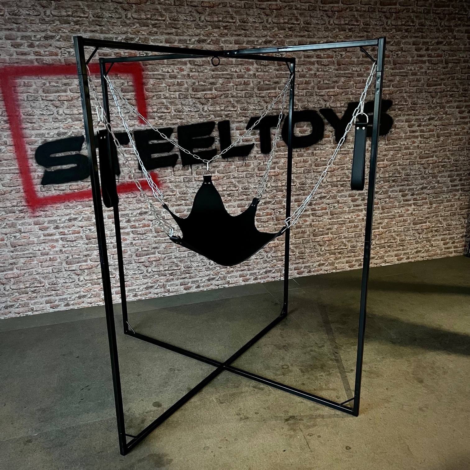 Sling Bondage Frame - Complete Set Steeltoys slingSteeltoys Slingframe-.